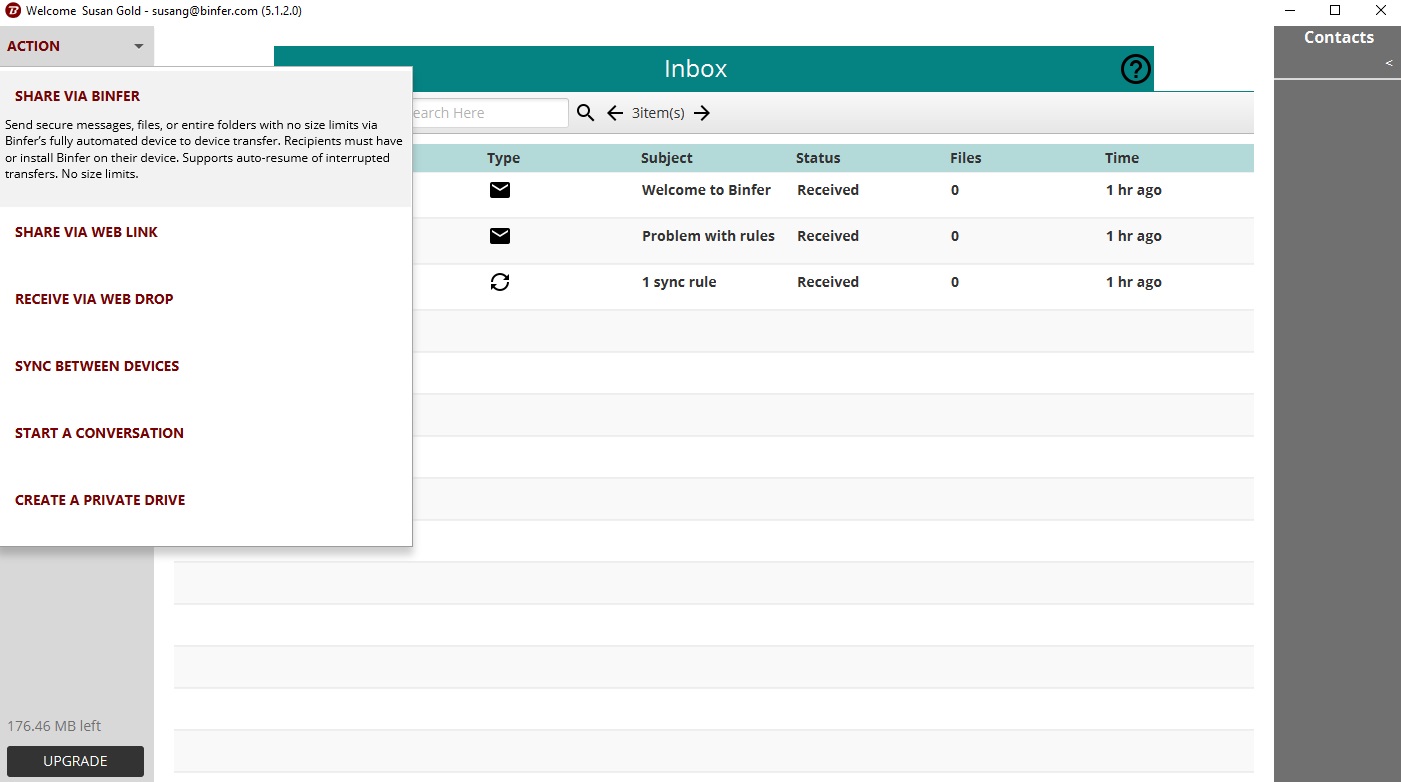 Use Case for a Secure File Sharing For Business - Binfer